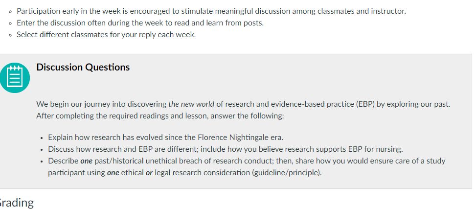 (Solution) NR439 Week 1 Discussion: Introduction to Evidence-based ... (Solution) NR439 Week 1 Discussion: Introduction to Evidence-based ...