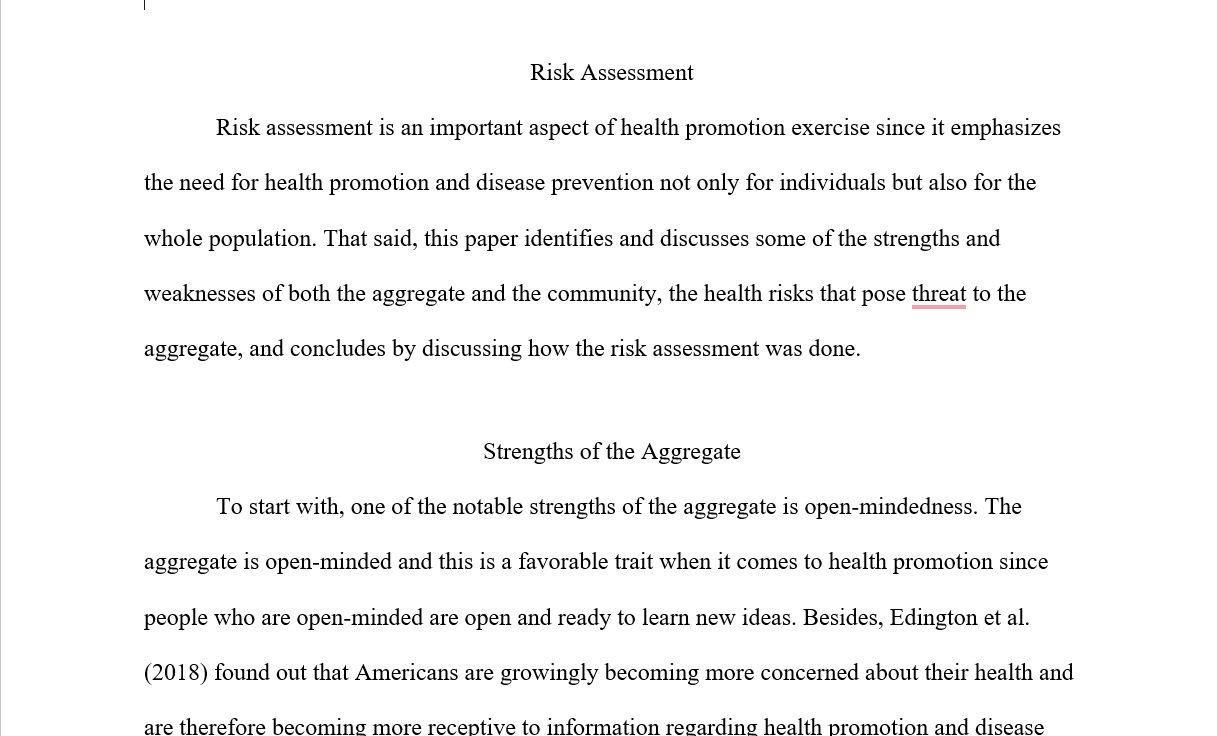(Solution) NSG4076 Week 4 Project; assessments - Scol Tutorials