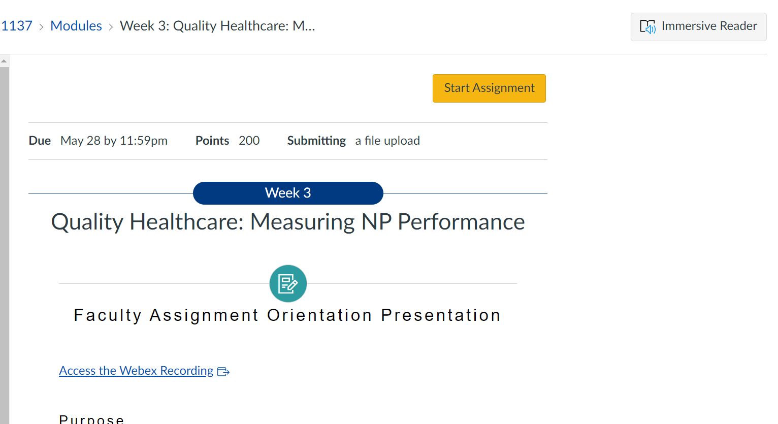 Answered Nr506np Week 3 Quality Healthcare Measuring Np Performance
